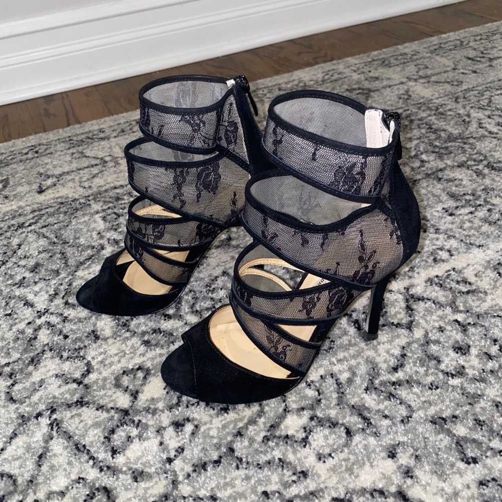 Chinese Laundry X Kristin Cavallari Lace Sandals - Gem